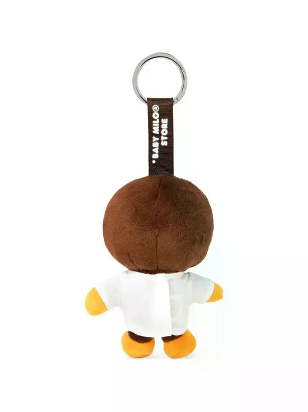 A BATHING APE Baby Milo Plush Keychain - Brown