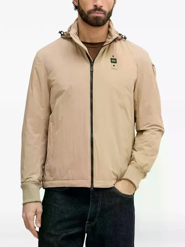 BLAUER. Dalton Logo-patch Padded Jacket