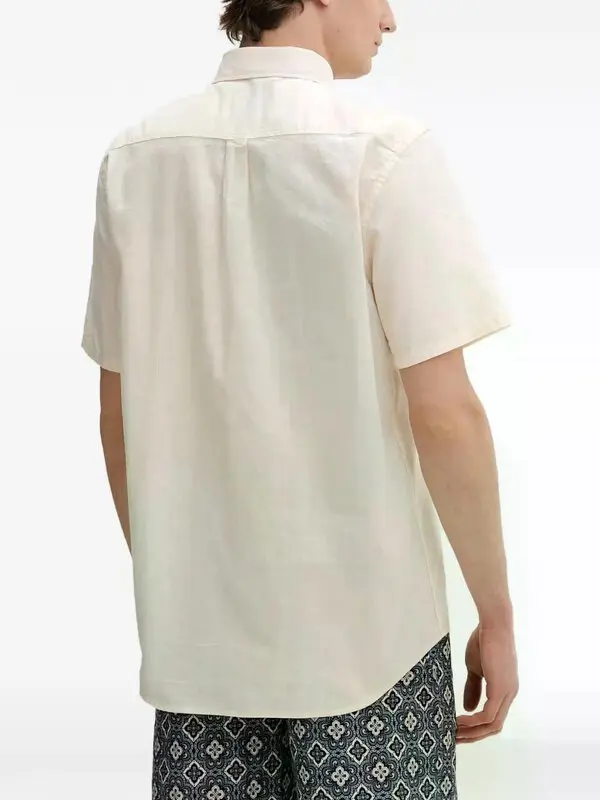 LES DEUX Konrad Short-sleeved Button-down Shirt