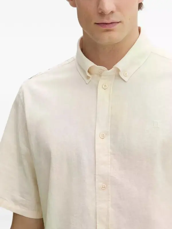 LES DEUX Konrad Short-sleeved Button-down Shirt