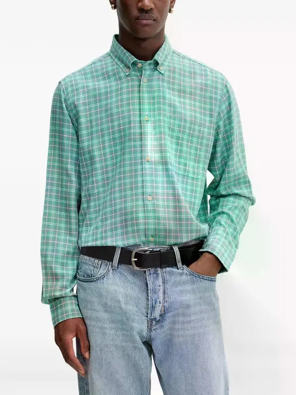 LES DEUX Kent Check-pattern Shirt