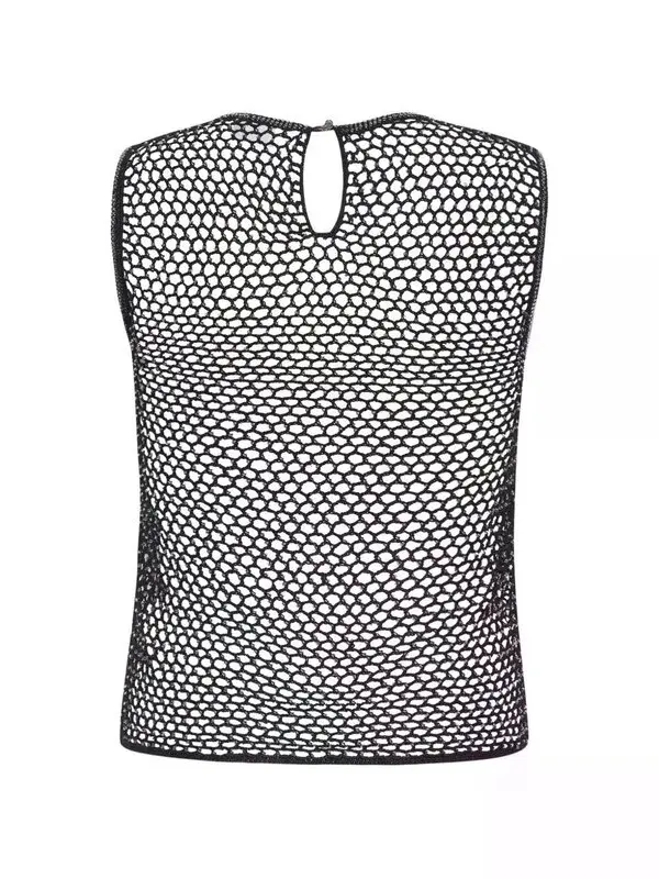 Adam Lippes Gwen Open-knit Top