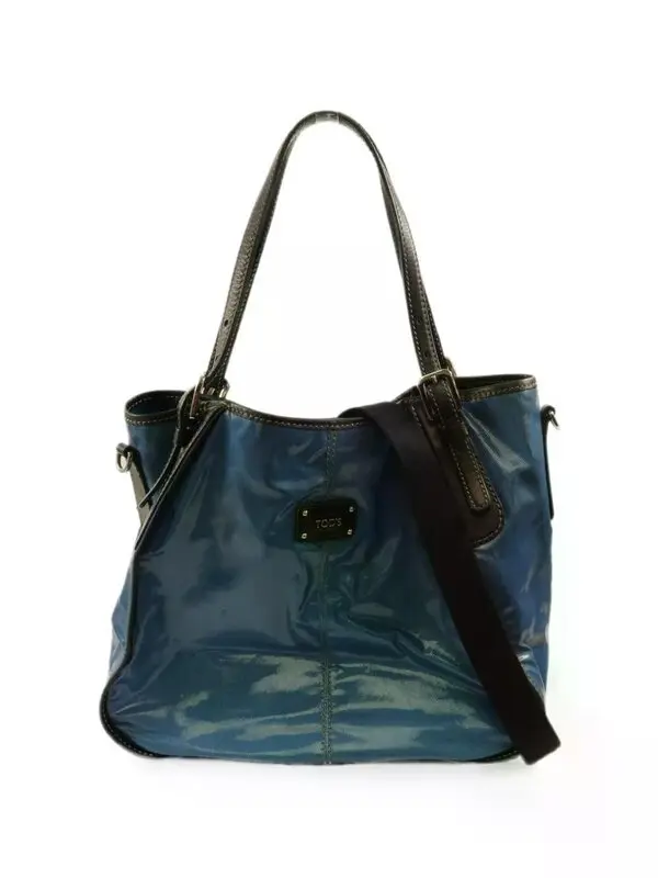 TOD'S Logo-plaque Tote Bag