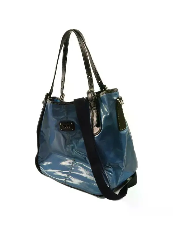 TOD'S Logo-plaque Tote Bag