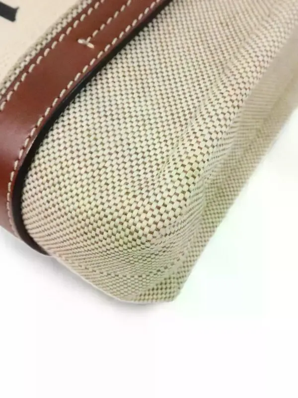 Chloé Woody Canvas Tote Bag