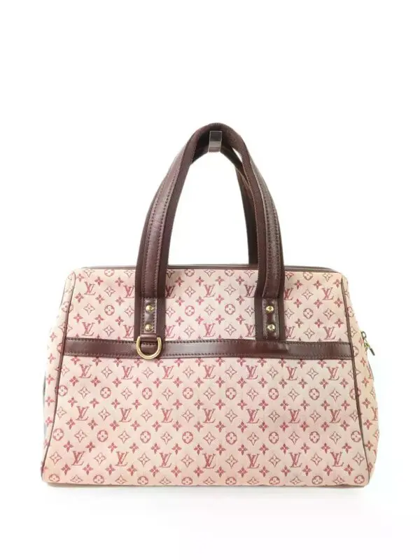 LOUIS VUITTON Gm Josephine Monogram Mini Lin Tote Bag