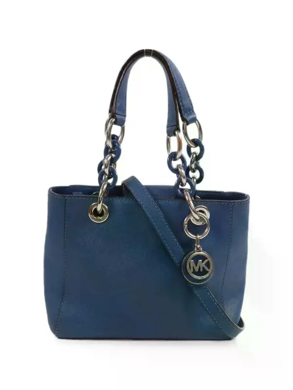 Michael Kors Chain-link Shoulder Bag - Blue