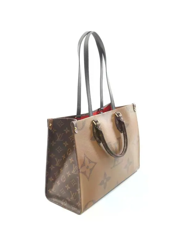 LOUIS VUITTON Monogram Canvas On-the-go Mm Tote Bag - Neutrals