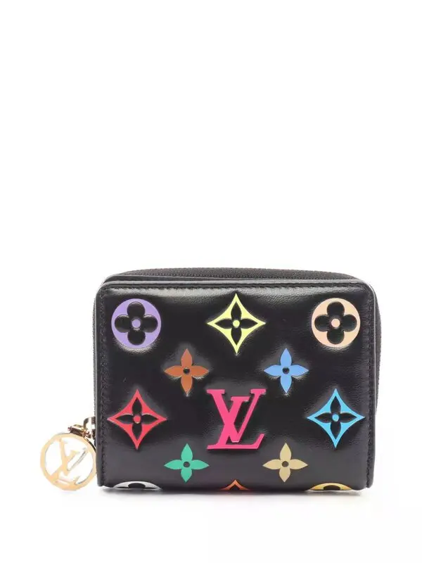 LOUIS VUITTON 2020s Murakami Bi-fold Wallet - Black