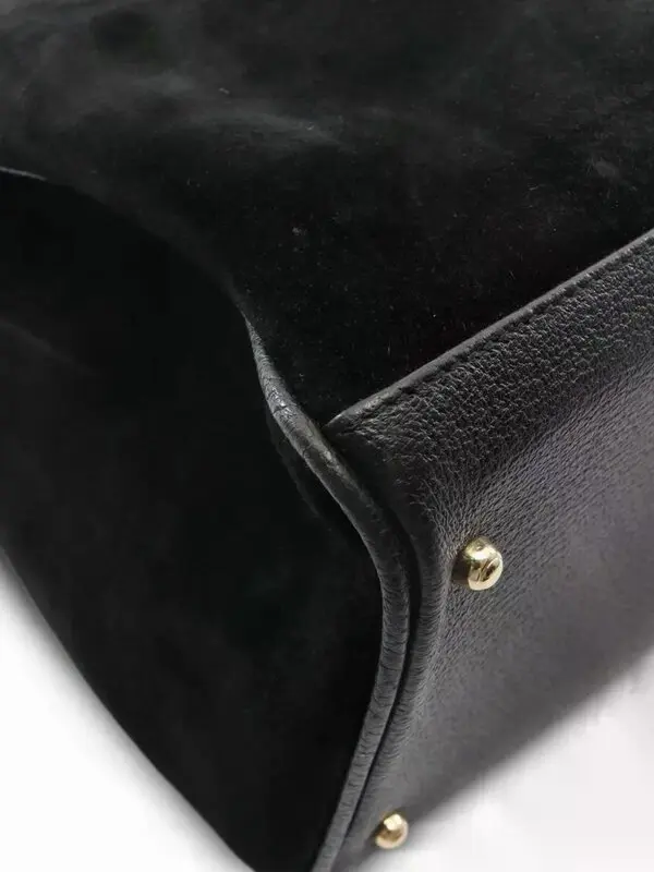 Gucci 2000s Bamboo Two-way Tote Bag