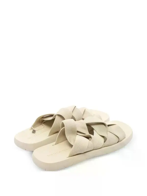 Bottega Veneta Intrecciato Slide Sandals