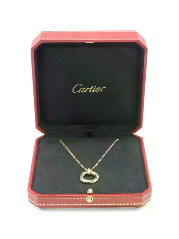 Cartier 2010s Trinity Diamond Necklace