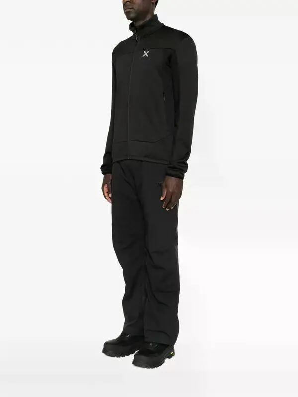 MONTURA Logo-print Zip-up Sweatshirt