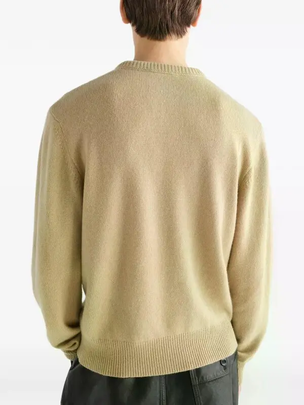 LEMAIRE V-neck Sweater In Cashmere