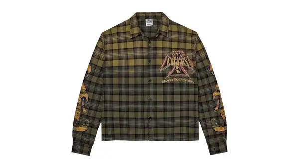VALE FOREVER Reborn Flannel - Green