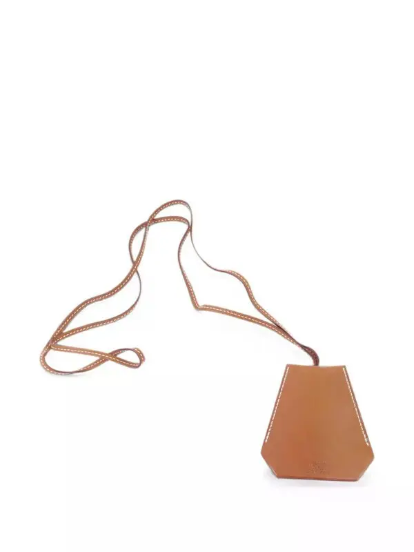 Hermès Leather Clochette Necklace