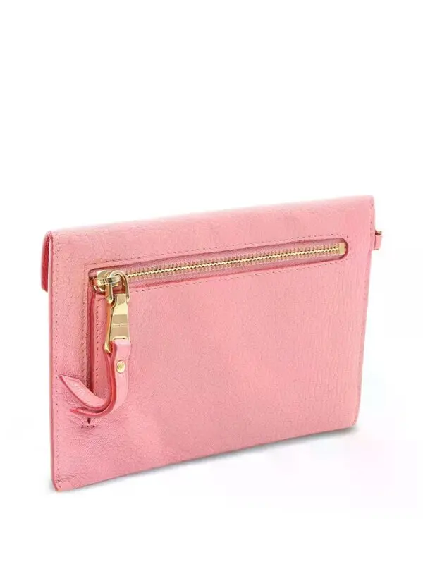 Miu Miu 2010s Madras Love Chain-strap Wallet