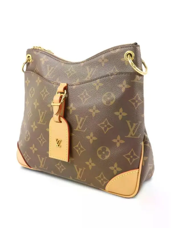 LOUIS VUITTON Monogram Pm Odeon Shoulder Bag - Brown