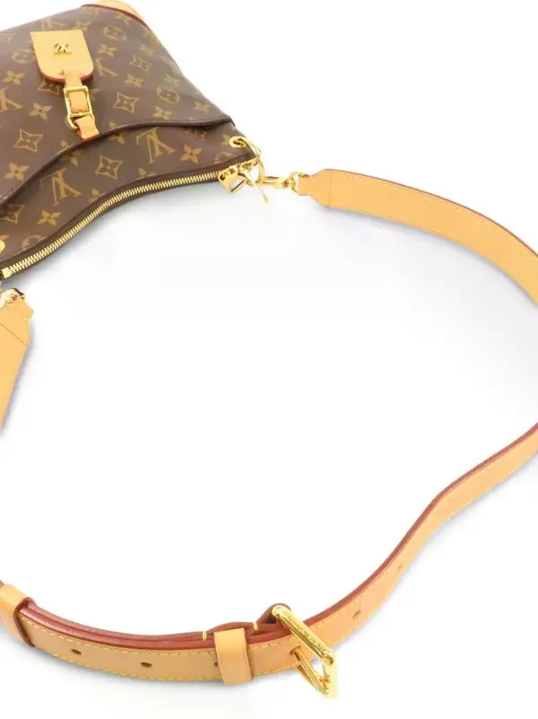 LOUIS VUITTON Monogram Pm Odeon Shoulder Bag - Brown