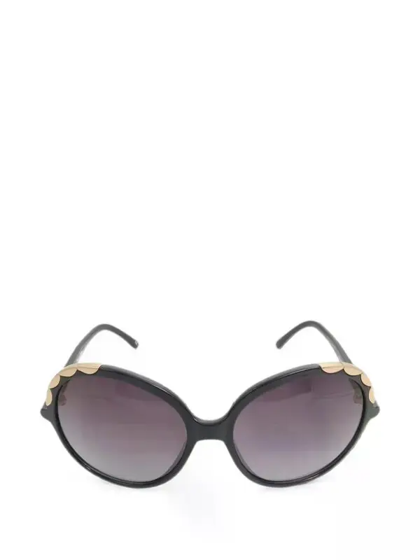 Chloé Round Frame Sunglasses - Black