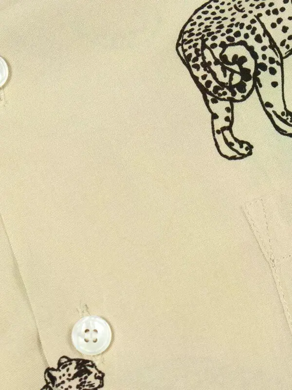 Celine 2010s Animal-print Shirt