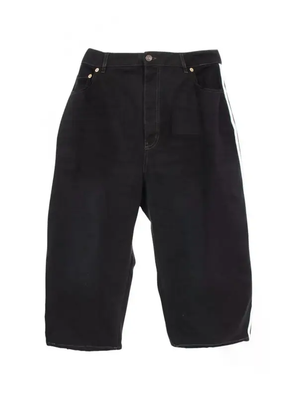 Balenciaga X Adidas Buggy Side-stripe Jeans