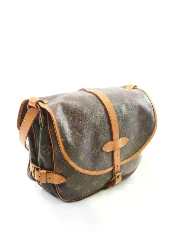 LOUIS VUITTON 1992 Saumur 30 Monogram Shoulder Bag
