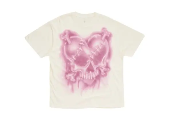 TRAVIS SCOTT Cactus Jack Airbrush Angel Tee Shirt