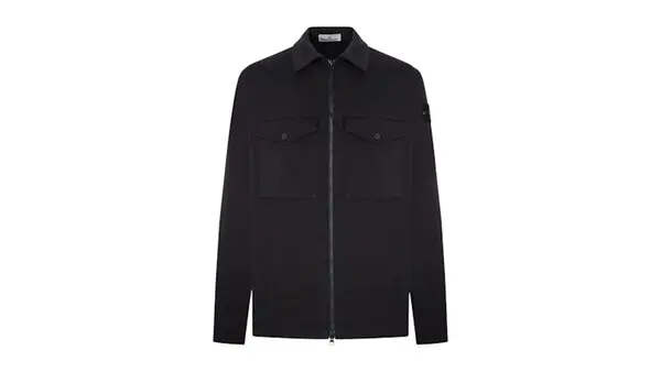 Stone Island 1200010 Zipup With Chest Pockets Overshirt