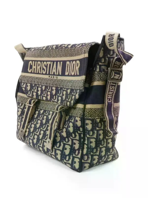 Dior Diorcamp Oblique Shoulder Bag - Blue