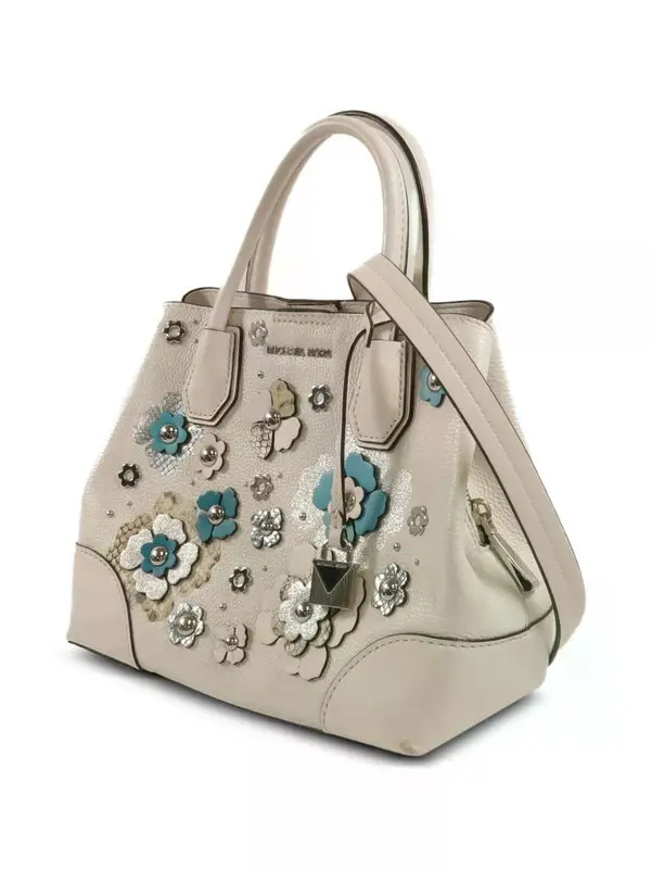 Michael Kors Floral-appliqué Tote Bag