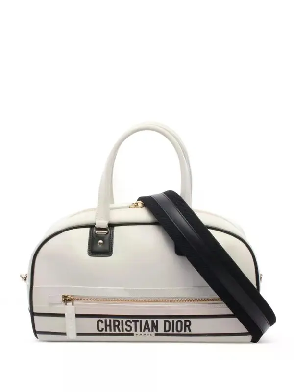 Dior 2010s Mini Boston Vibe Bowling Bag
