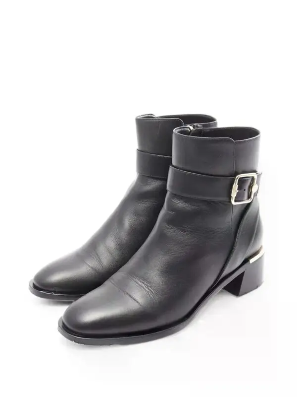 JIMMY CHOO 2010s Clarice Buckled Ankle Boots