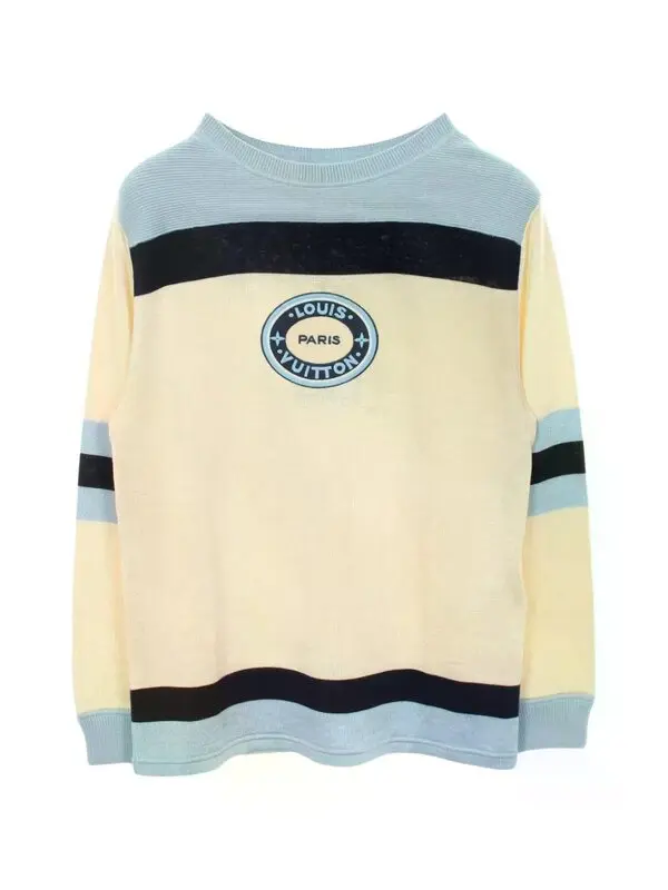 LOUIS VUITTON 2010s Round-neck Sweater - Neutrals