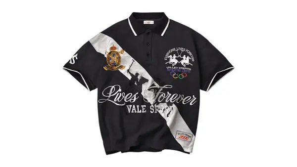 VALE FOREVER Panda Polo Shirt