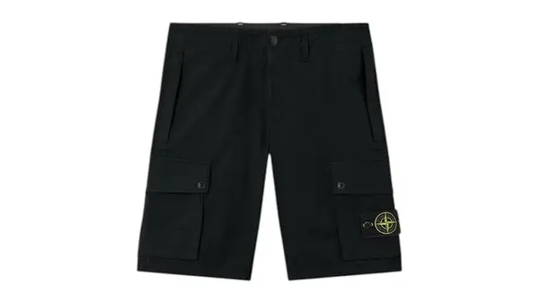 Stone Island Slim Fit Cargo Bermuda Shorts