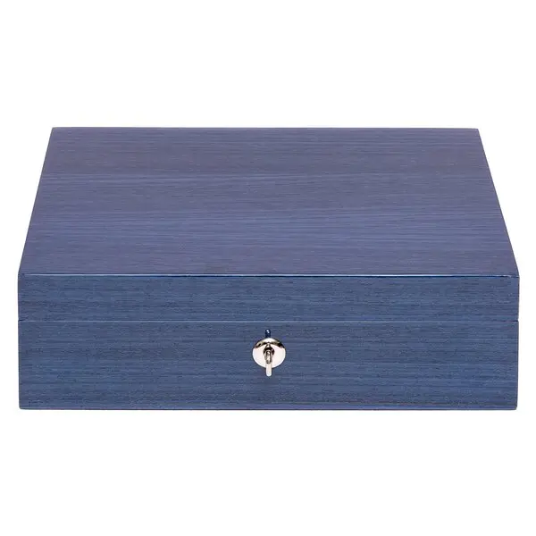 RAPPORT LONDON Heritage Chroma Eight Watch Box - Blue