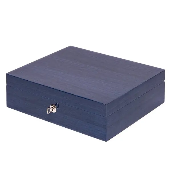 RAPPORT LONDON Heritage Chroma Eight Watch Box - Blue