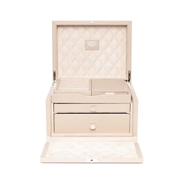 RAPPORT LONDON Victoria Large Jewellery Box - Beige