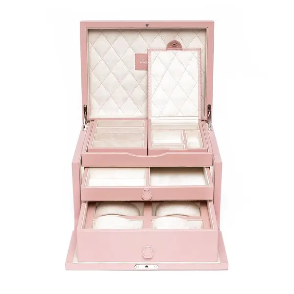 RAPPORT LONDON Victoria Large Jewellery Box - Pink
