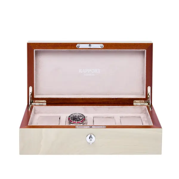 RAPPORT LONDON Heritage Chroma Four Watch Box