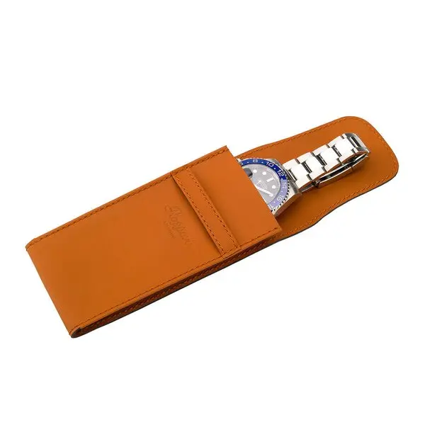 RAPPORT LONDON Hyde Park Leather Watch Pouch