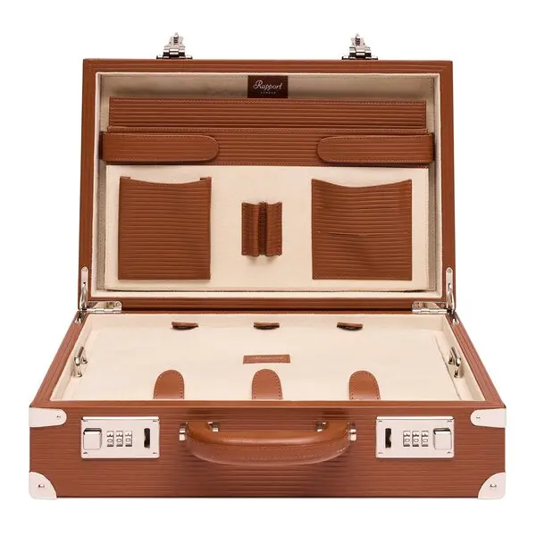 RAPPORT LONDON Nova Ten Watch Briefcase - Tan