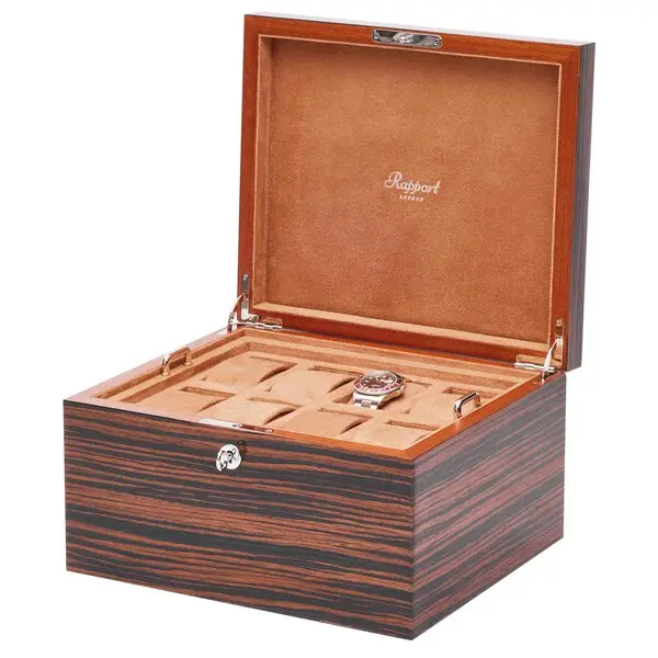 RAPPORT LONDON Heritage Sixteen Watch Box