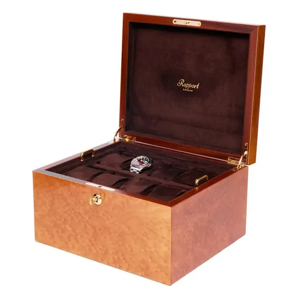 RAPPORT LONDON Heritage Sixteen Watch Box