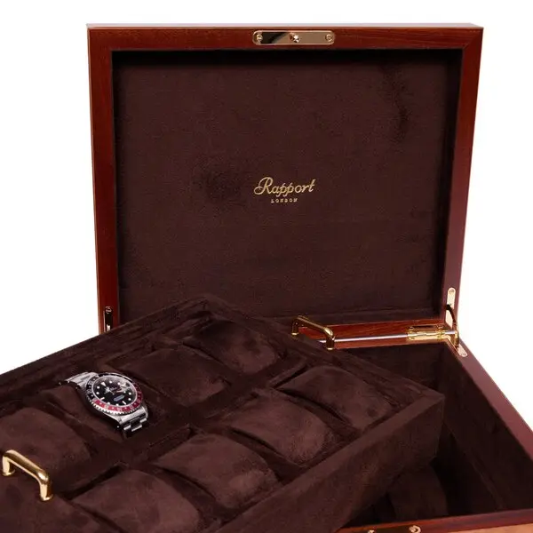 RAPPORT LONDON Heritage Sixteen Watch Box