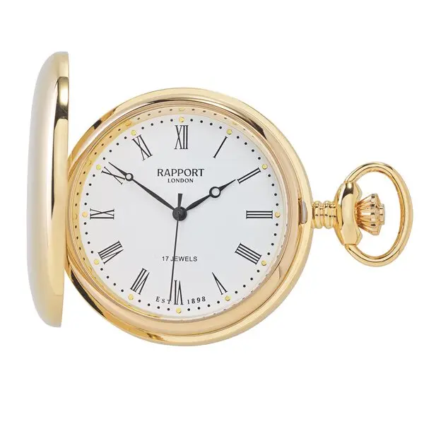 RAPPORTLONDON Full Hunter Pocket Watch 48mm - Gold