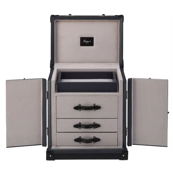 RAPPORTLONDON Deluxe Jewellery Trunk - Navy
