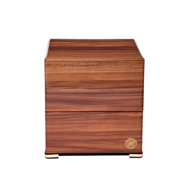 RAPPORT LONDON Perpetua Iii Single Watch Winder In Finish - Walnut
