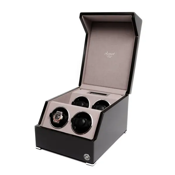RAPPORT LONDON Perpetua Iii Quad Watch Winder - Black